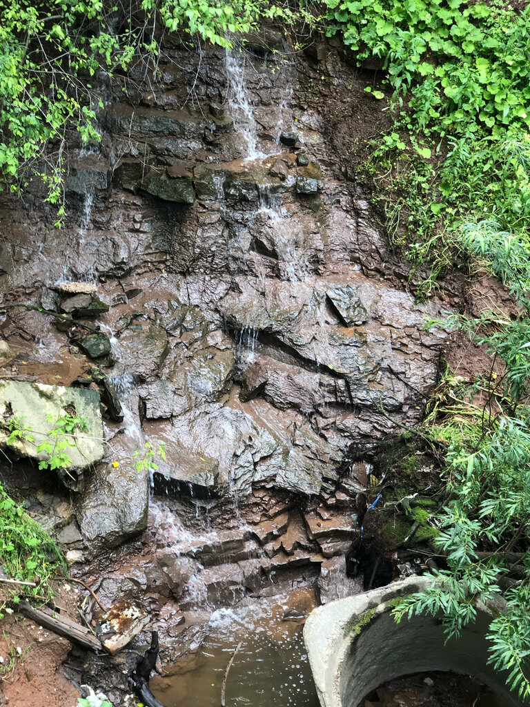 Pınar, çay Spring, stream, Perm, foto