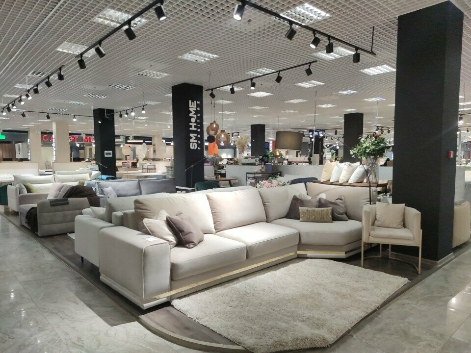 Koltuk takımı mağazaları SM Home, Moskova, foto