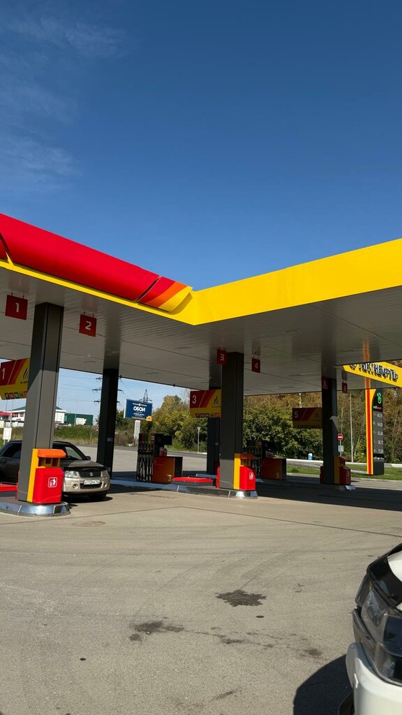 Benzin istasyonu Nk-neft, Leninsk‑Kuznetski, foto