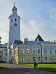 Церковь преподобного Сергея Радонежского и Евфимиевская часозвоня (No:14А, Sofiyskaya Side District, Novgorod Kremlin), ortodoks kiliseleri  Velikiy Novgorod'dan