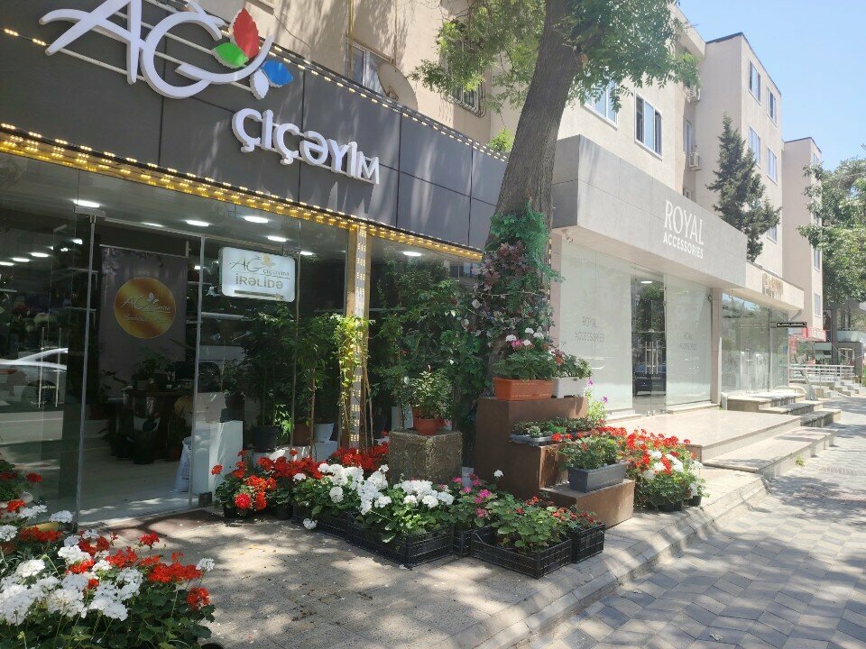 Çiçekçiler Ağ Çiçəyim, Bakü, foto