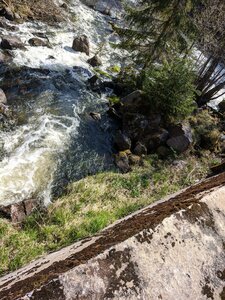 Waterfall (Leningrad Region, Vyborgskiy District, Svetogorskoye gorodskoye poseleniye, gorodskoy posyolok Lesogorskiy, Lesnaya ulitsa), şelale  Saint‑Petersburg ve Leningradskaya oblastından