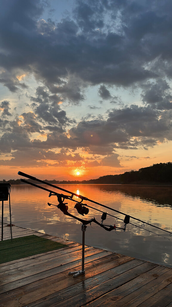 Avcılar ve balıkçılar Кужора, Adıge Cumhuriyeti, foto