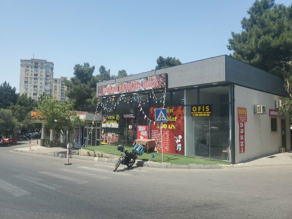 Fast food Kabab dürümü, Bakü, foto