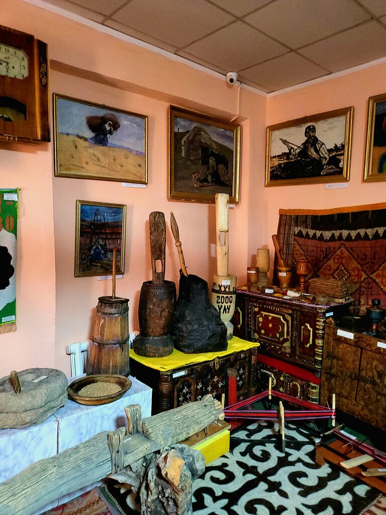 Müzeler ve sanat galerileri Aktogay Archaeological and Ethnographic Museum, Karağandı eyaleti, foto