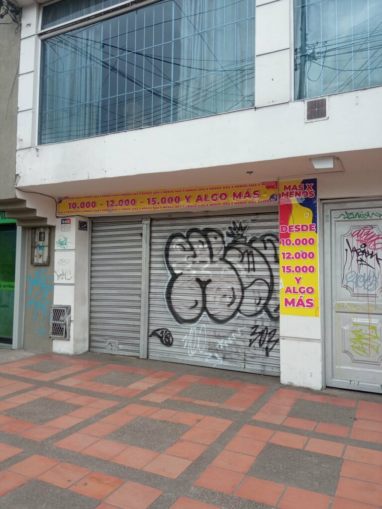 Geri dönüşüm merkezleri Más X menos, Bogota, foto