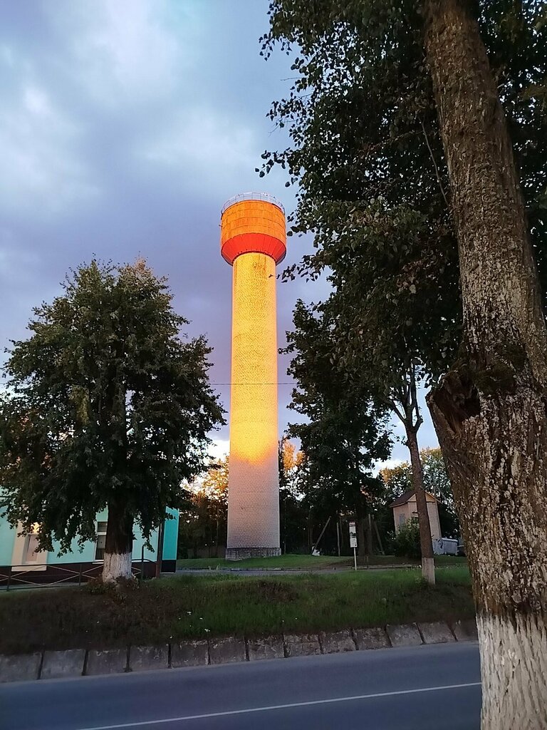 Mühendislik altyapısı Водонапорная башня, Pastavy, foto