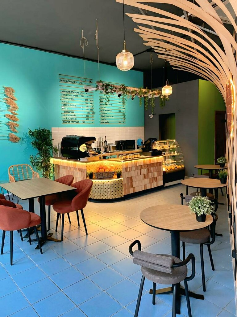 Kahve dükkanları Зеленая улица, Samara, foto