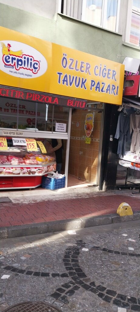 Kasap, şarküteri Özler Ciğer, İstanbul, foto