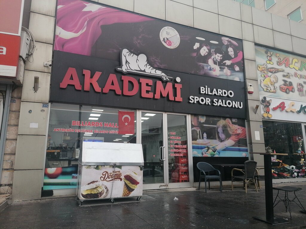 Bilardo salonları Akademi Bilardo Salonu, Gaziantep, foto