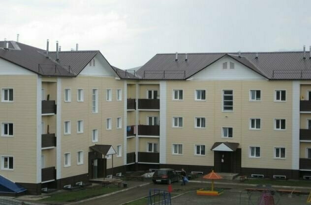Konut blokları Алгаир-2, Altay Cumhuriyeti, foto