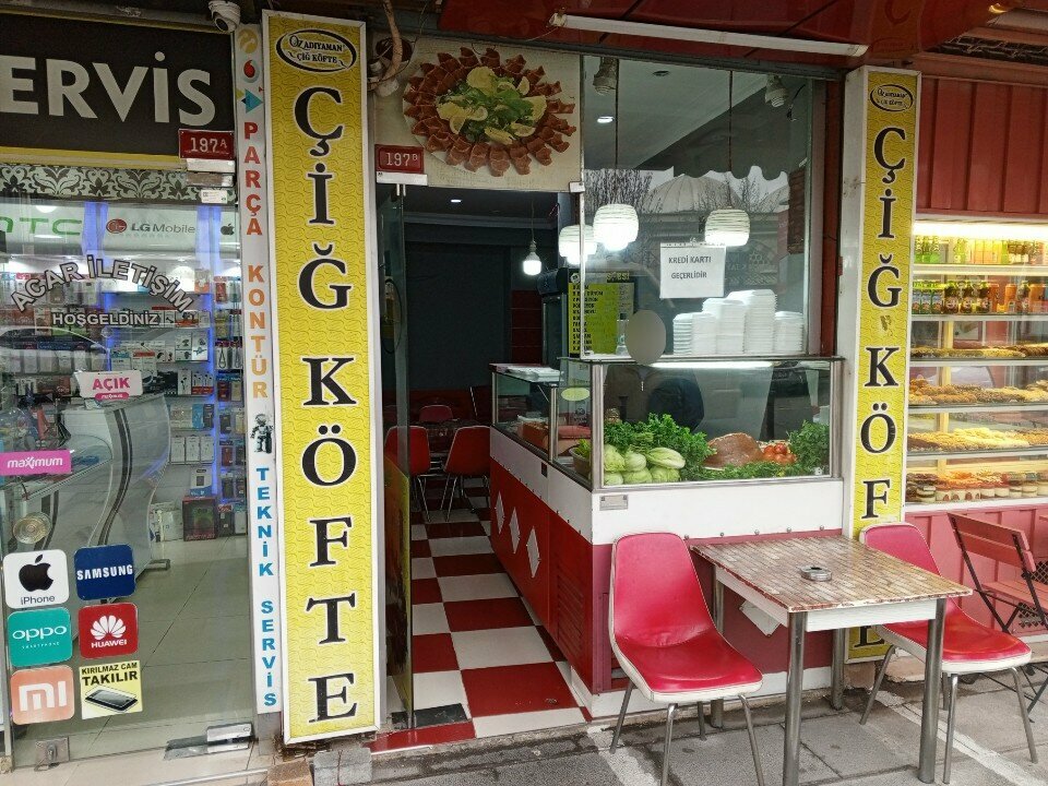 Fast food Öz Adıyaman Çiğköfte, İstanbul, foto