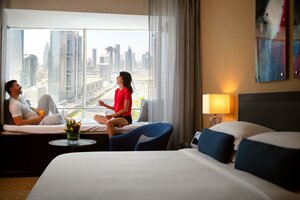 Towers Rotana Dubai (Towers Rotana Dubai, Trade Center First, Jumeirah, Dubai), otel  Dubai'den