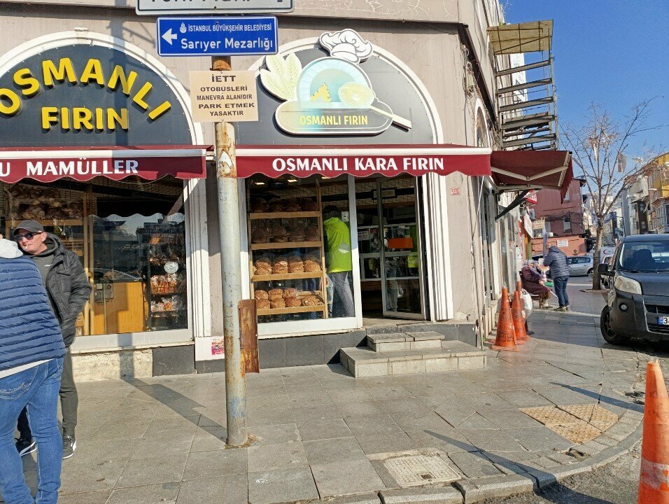 Ekmek fırını Osmanlı Unlu mamülleri, İstanbul, foto