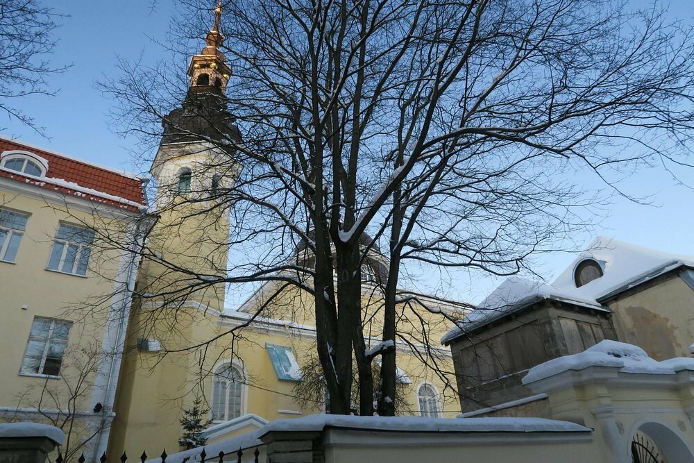 Ortodoks kiliseleri Church of the Transfiguration of the Lord of Tallinn, Tallin, foto
