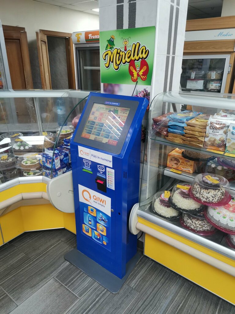 Ödeme terminali Qiwi, Kişinev, foto