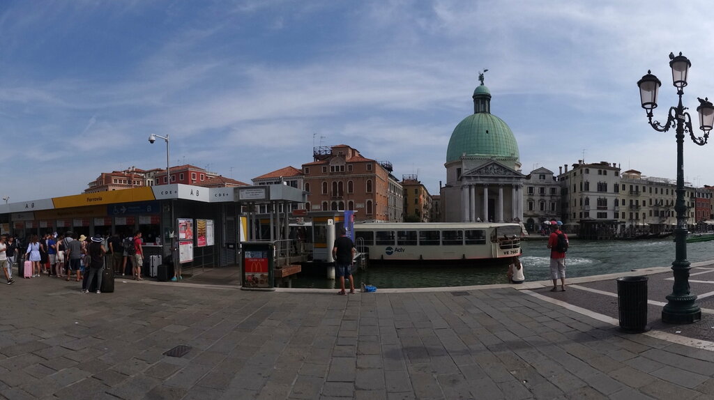 i̇skele Ferry Terminal Ferrovia A, Venedik, foto