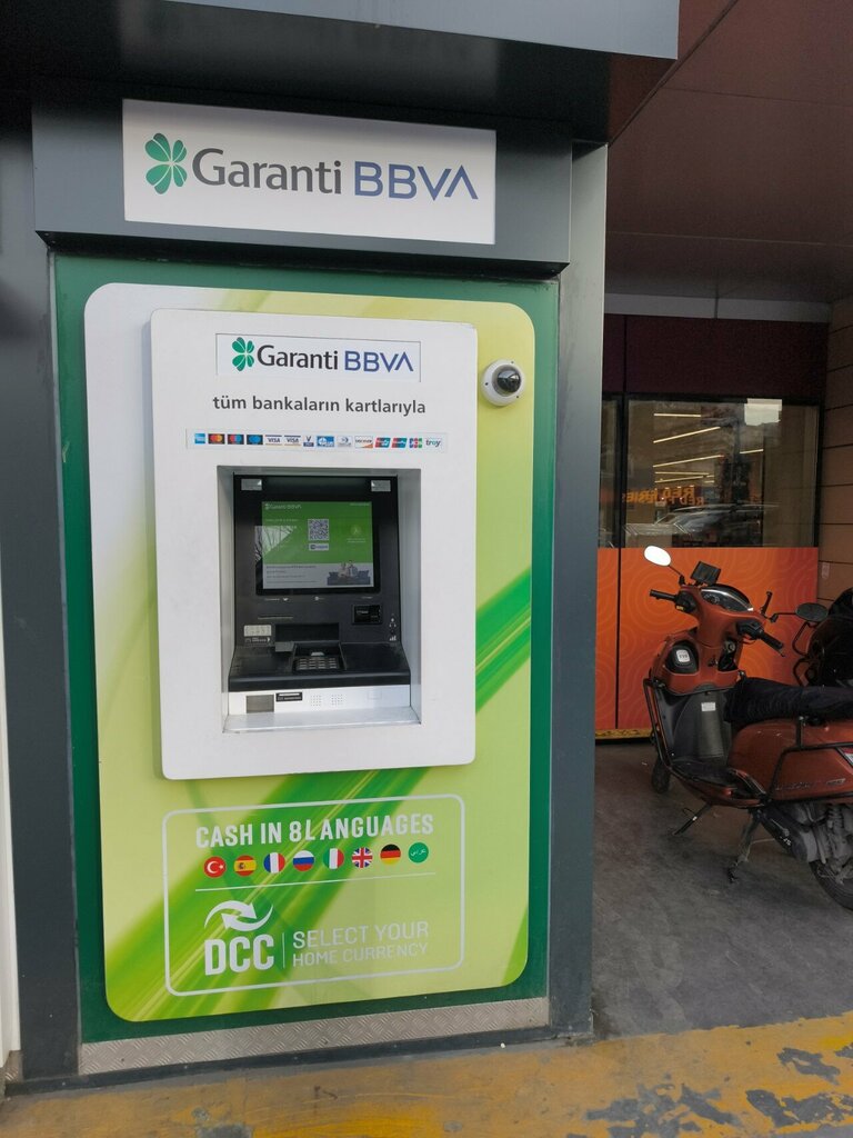 ATM'ler Garanti Bbva, İstanbul, foto