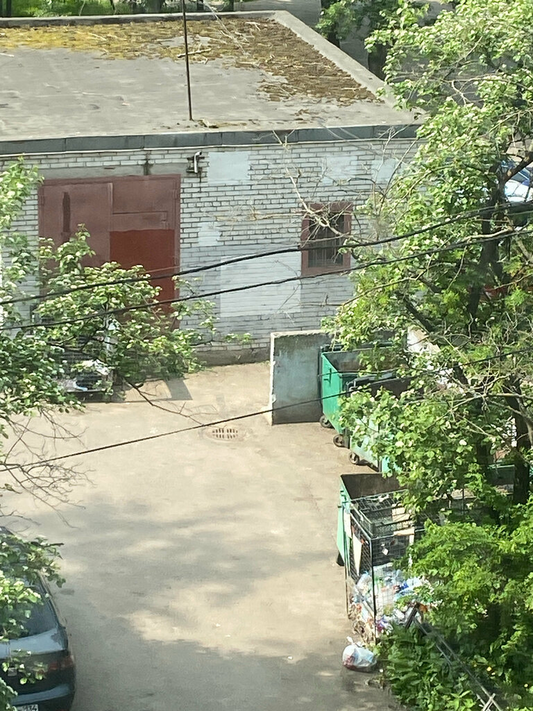 Çöp alanları Trash and garbage disposal area, Saint‑Petersburg, foto