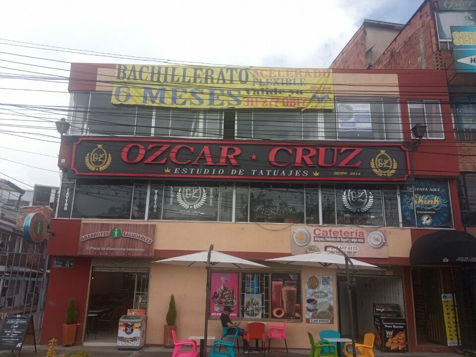 Dövmeciler Ozcar Cruz, Bogota, foto