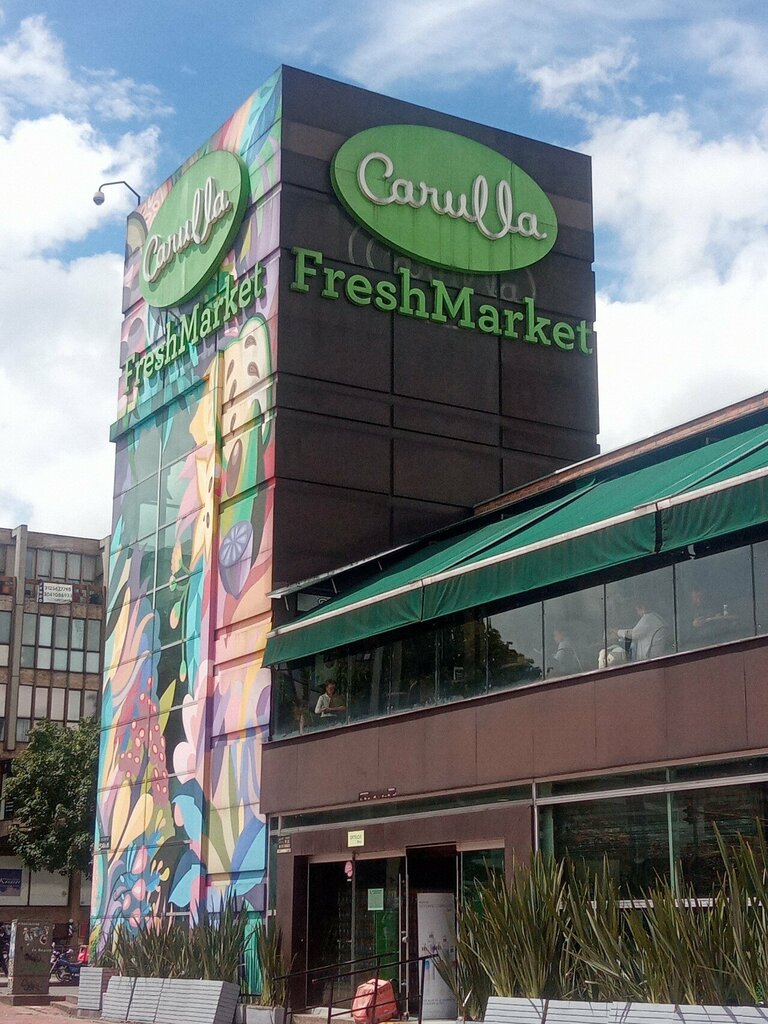 Süpermarket Carulla, Bogota, foto