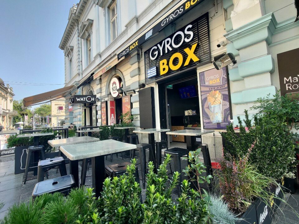 Fast food Gyros Box, Belgrad, foto