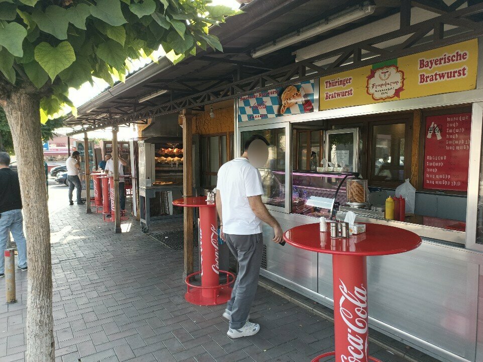 Fast food Bratwurst, Armavir, foto