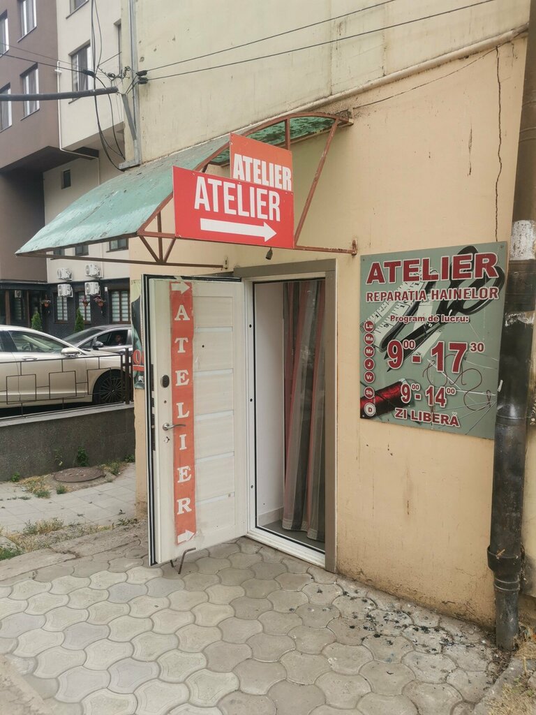 Kıyafet tamiri Atelier, Kişinev, foto