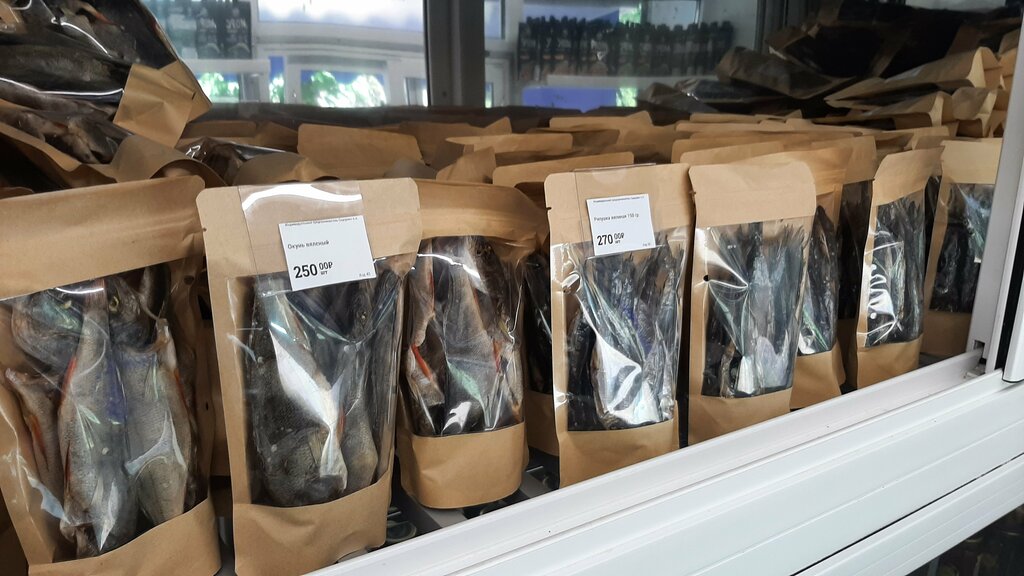 Balık ve deniz ürünleri Рыбный павильон, Karelya, foto