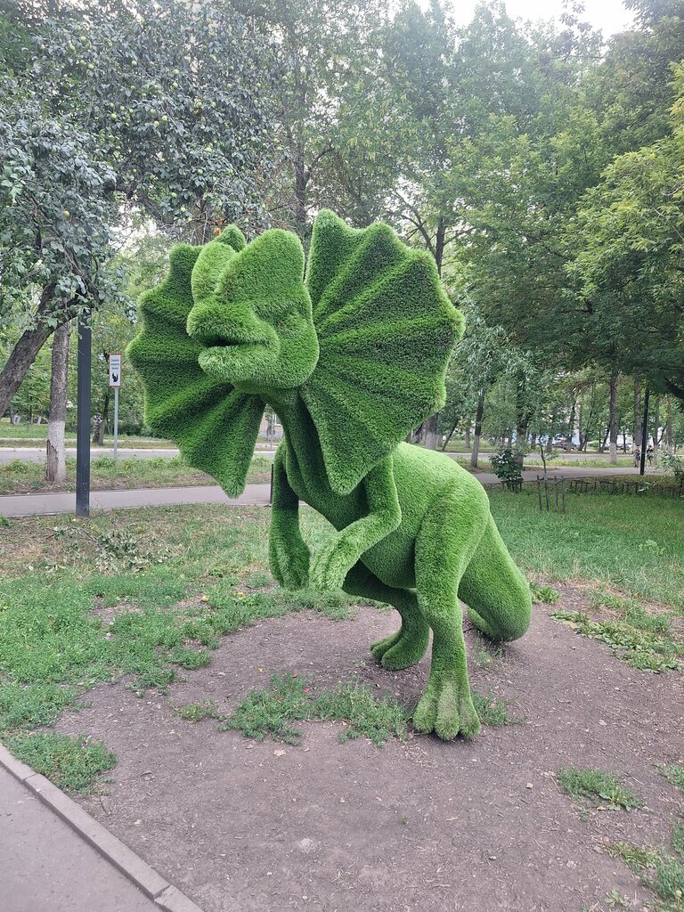 Kültür ve eğlence parkları Podolskikh Kursantov Square, Saransk, foto