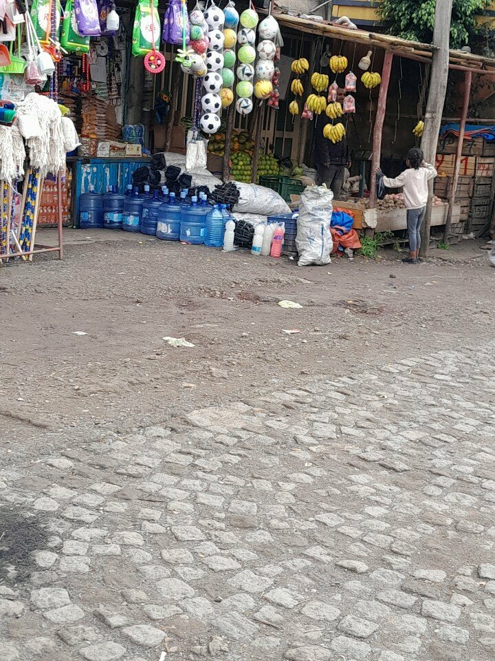 Market Tsige አትክልትና ፍራፍሬ, Addis Ababa, foto