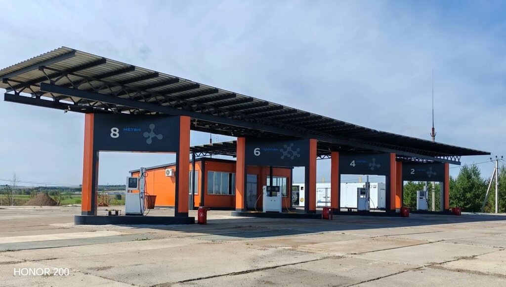 Otogaz dolum istasyonu Горыня, Meleuz, foto