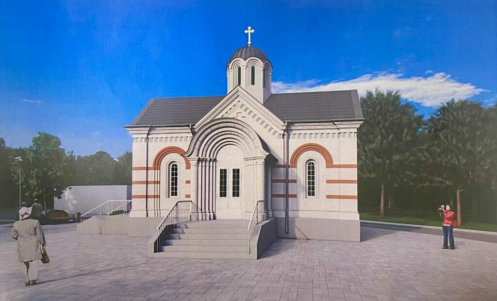 Ortodoks kiliseleri Иоанно-Предтеченское Архиерейское подворье г. Азова, Rostovskaya oblastı, foto