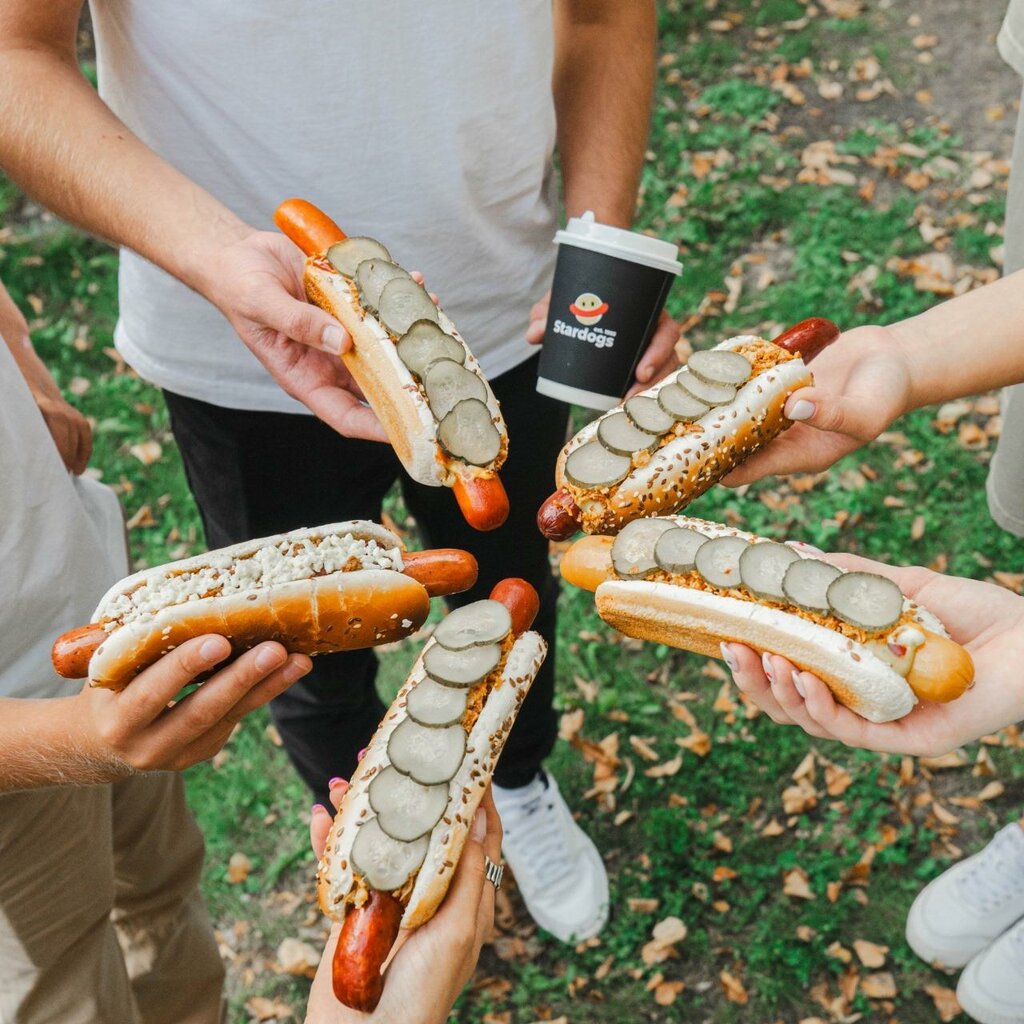 Fast food Stardogs, Moskova, foto