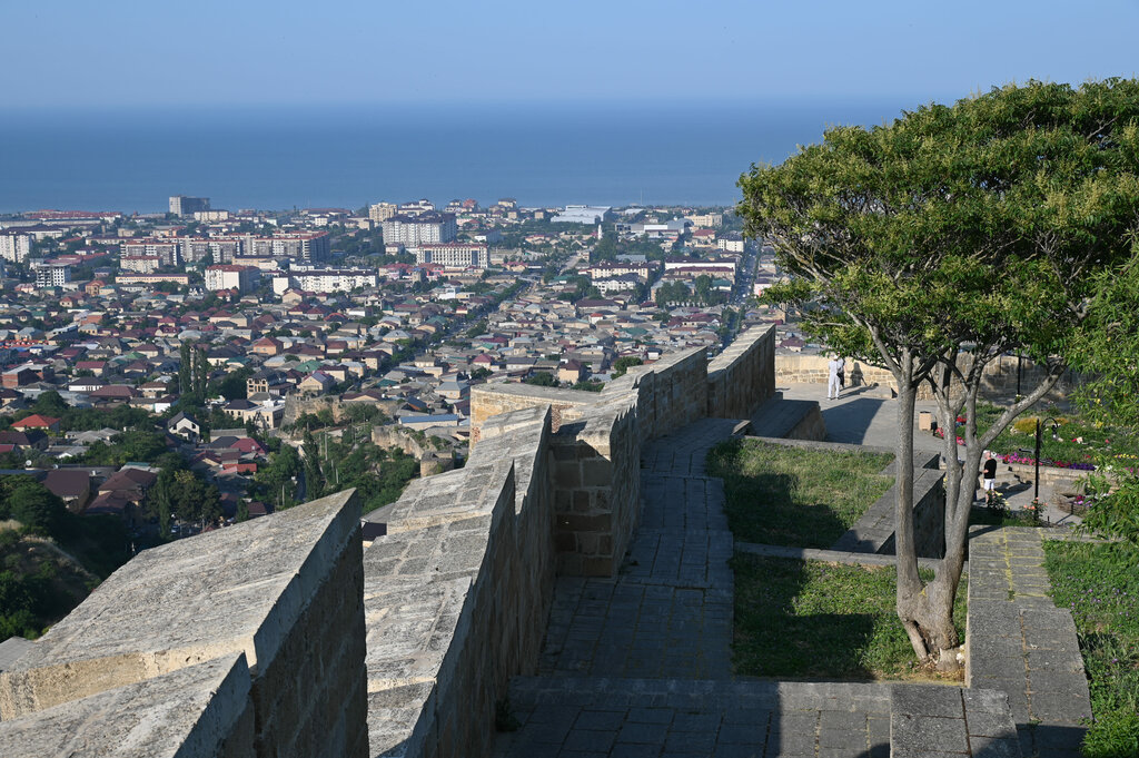 Turistik yerler Северная городская стена Дербентской крепости, Derbent, foto