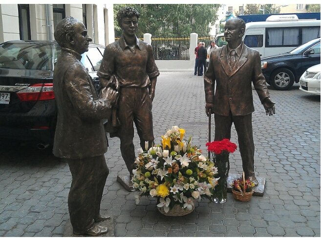 Anıt, heykel А.М. Володин, Saint‑Petersburg, foto