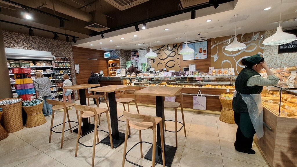 Fast food Азбука вкуса, кафетерий, Moskova, foto