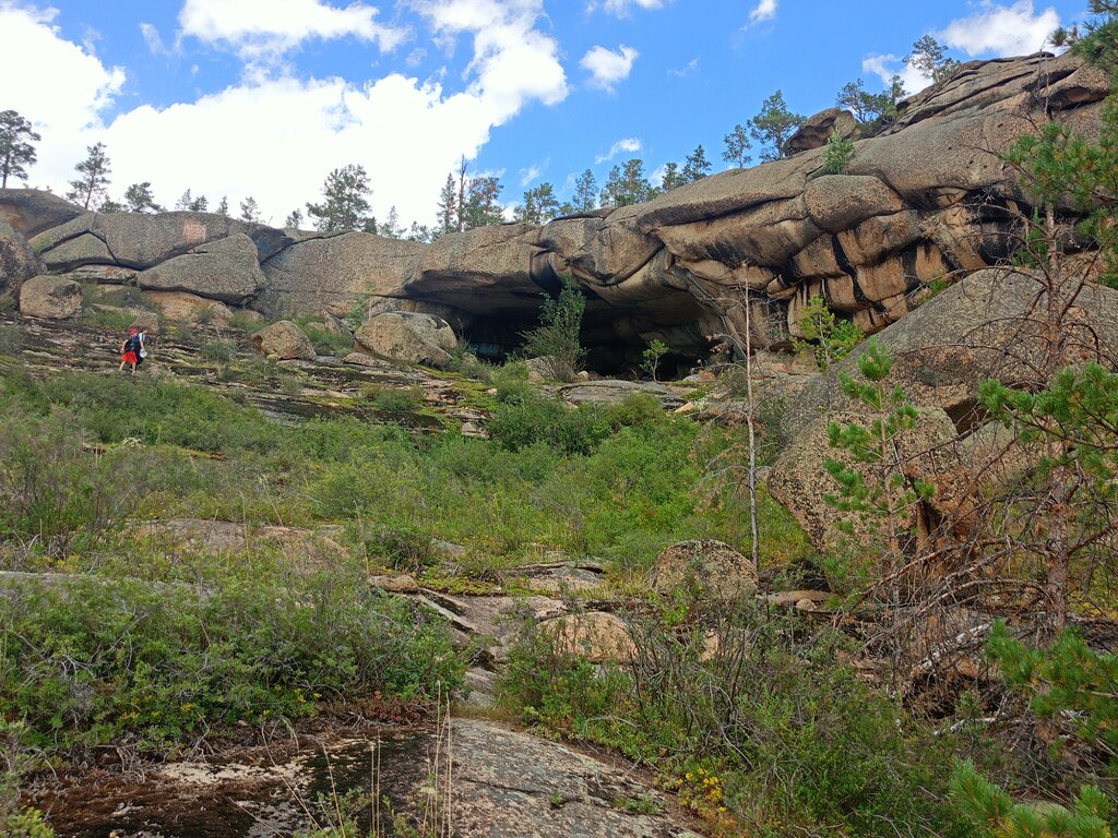 Unutulmaz olayların yeri Big Chamber, Karağandı eyaleti, foto