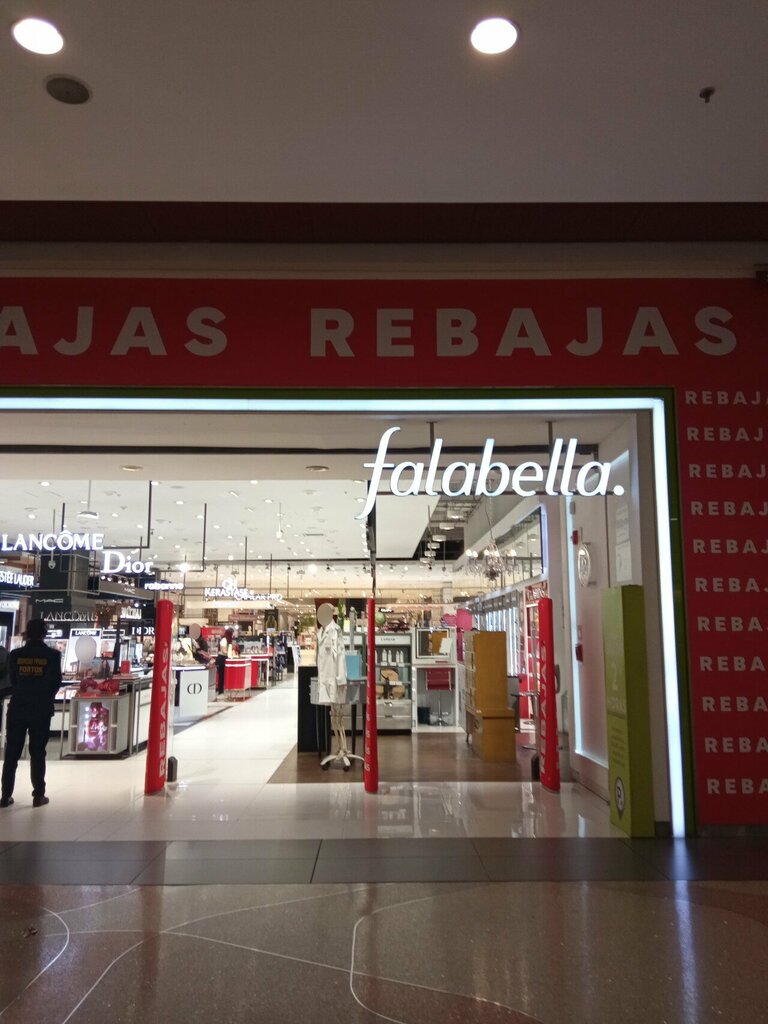 Büyük mağazalar Falabella, Bogota, foto