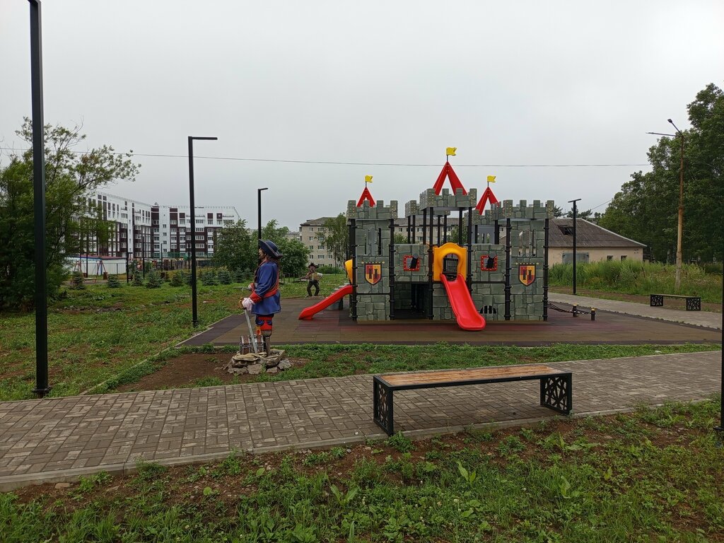 Oyun alanı Playground, Sovetskaya Gavan, foto