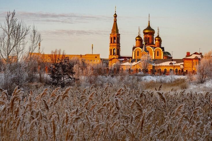 Ortodoks kiliseleri Sobor Petra i Pavla V Novotroitske, Novotroitsk, foto