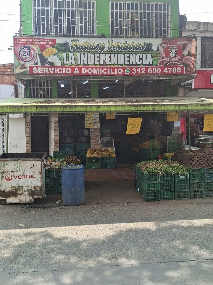 Süpermarket Frutas y verduras la independencia, Cali, foto