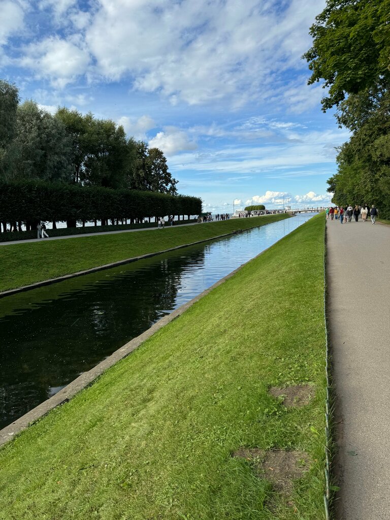 Seyir terası Observation deck, Peterhof, foto