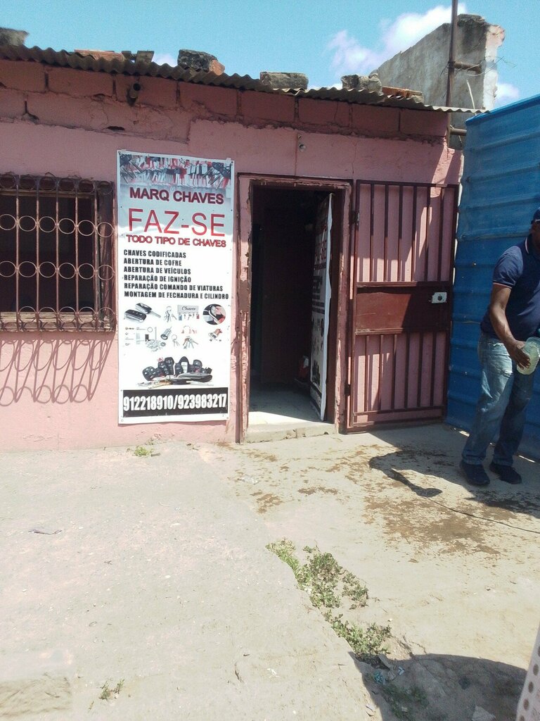 Anahtarların imalatı ve onarımı Loja de chaves, Loanda, foto