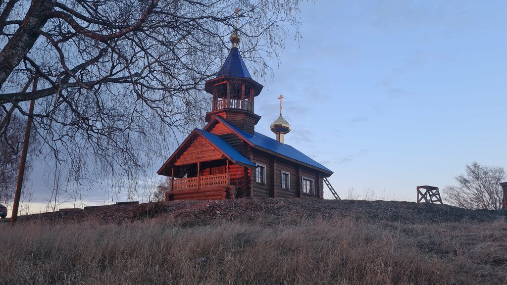 Ortodoks kiliseleri Православный храм, Karelya, foto