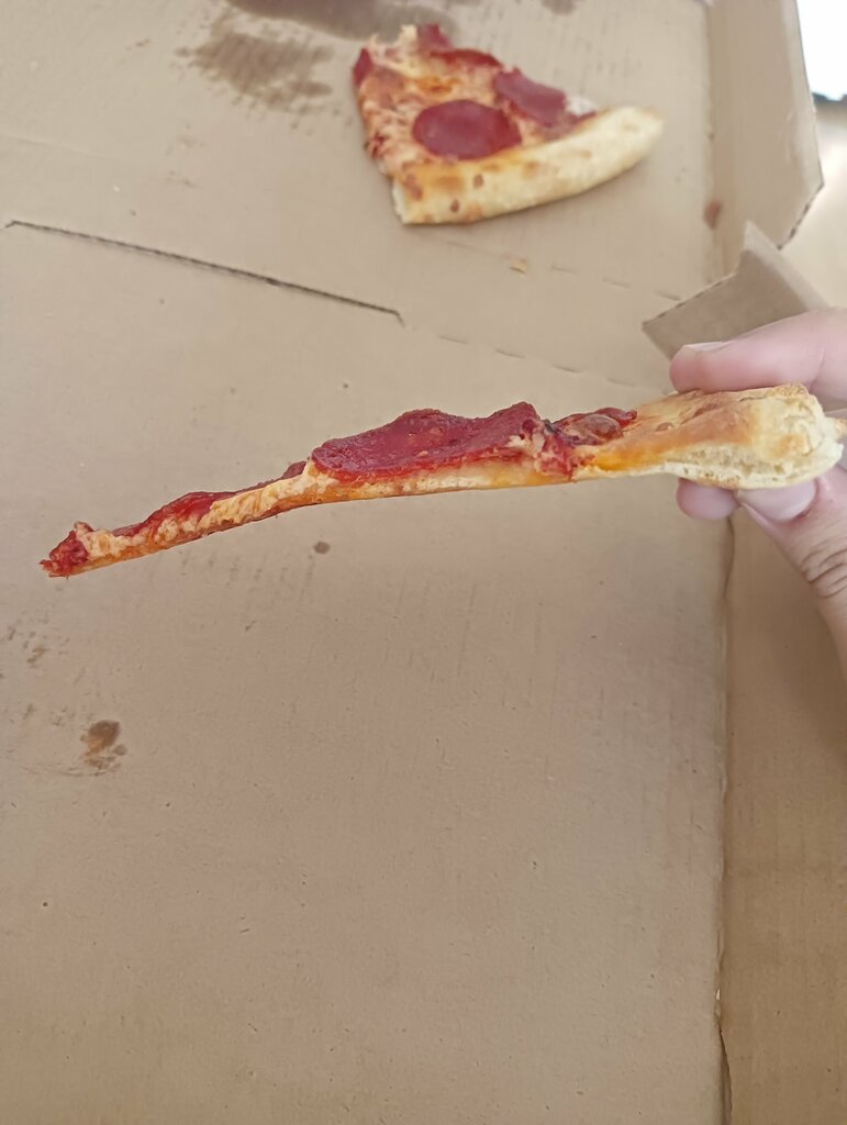 Pizzacılar Domino Pizza, Moskova, foto