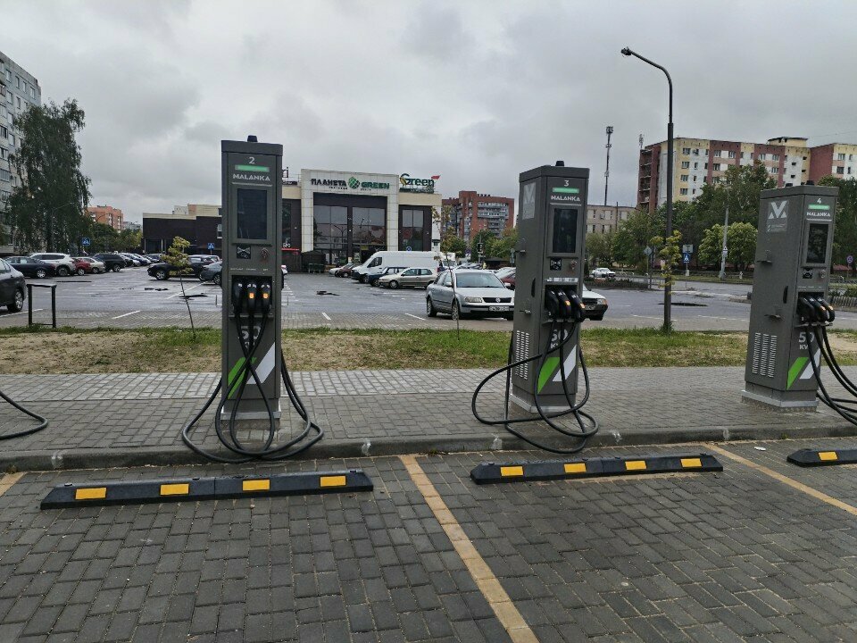 Elektrikli oto şarj istasyonları Malanka, Moguilev, foto
