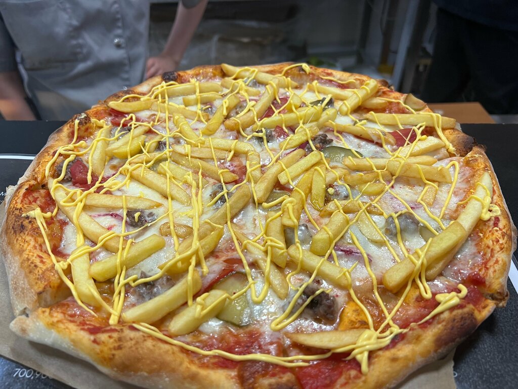 Pizzacılar Portalo con te pizza, Moskova, foto