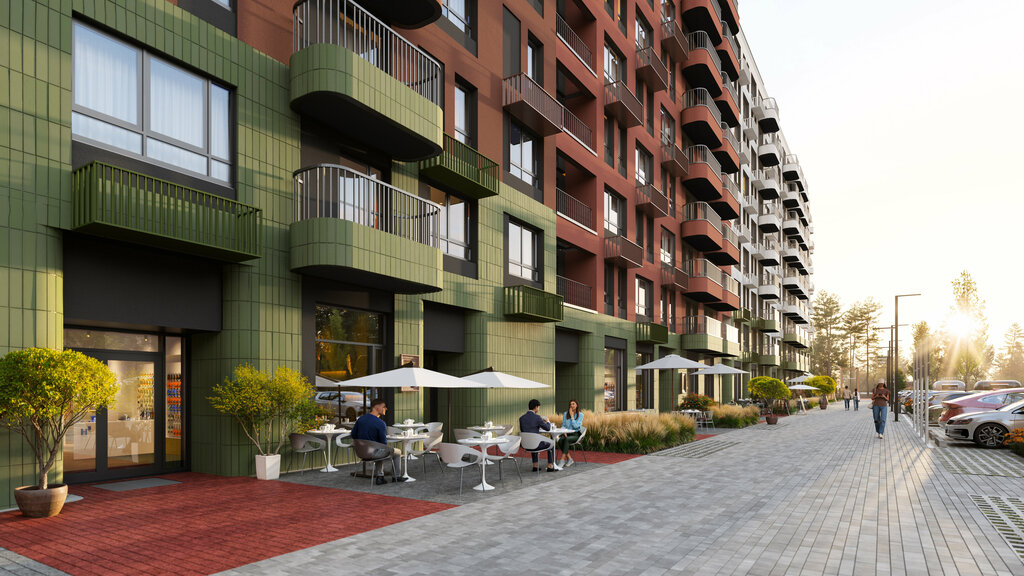 Konut blokları Символ, Tiumen, foto