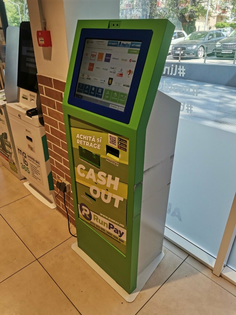 Ödeme terminali RunPay, Kişinev, foto
